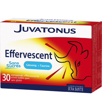 Juvatonus 30 comprimés effervescents - Jannatecare
